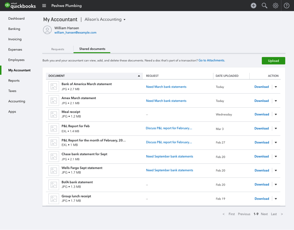 Collaborating with your Accountant on QuickBooks Online